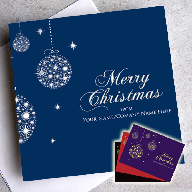 Front Personalised Christmas Cards | Pipedream Christmas Cards